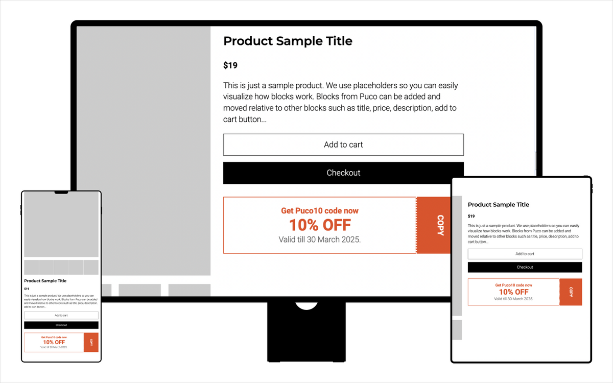 All blocks – Puco Sections