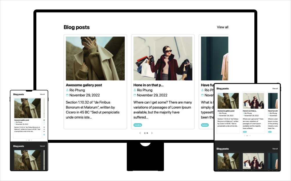 All sections – Puco Sections