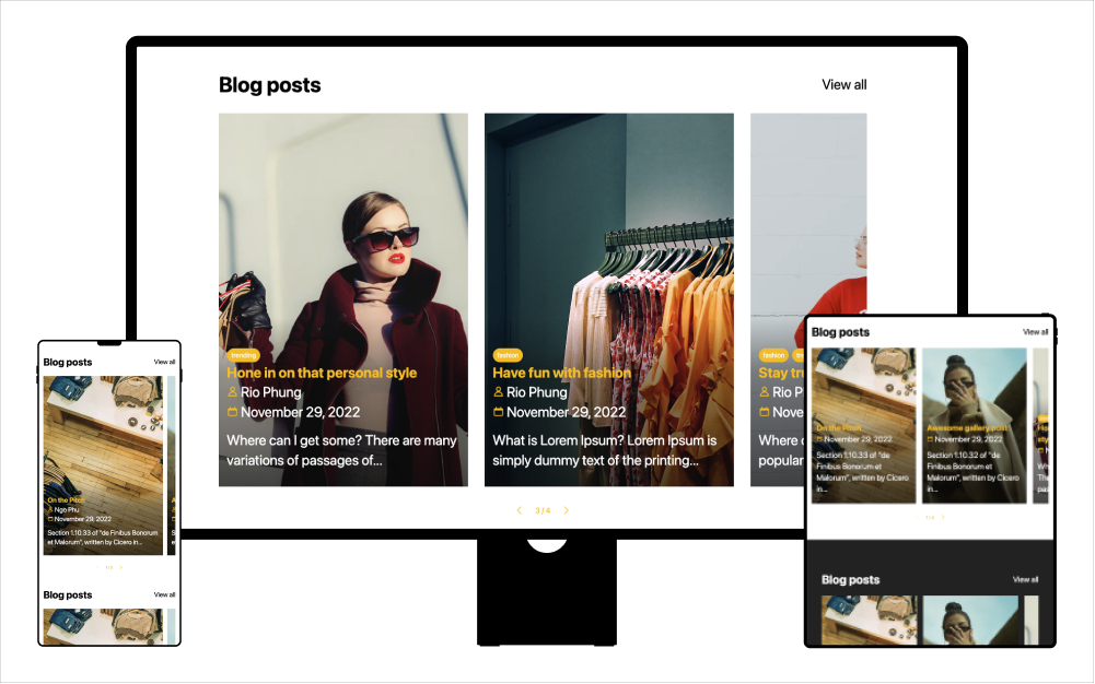 All sections – Puco Sections