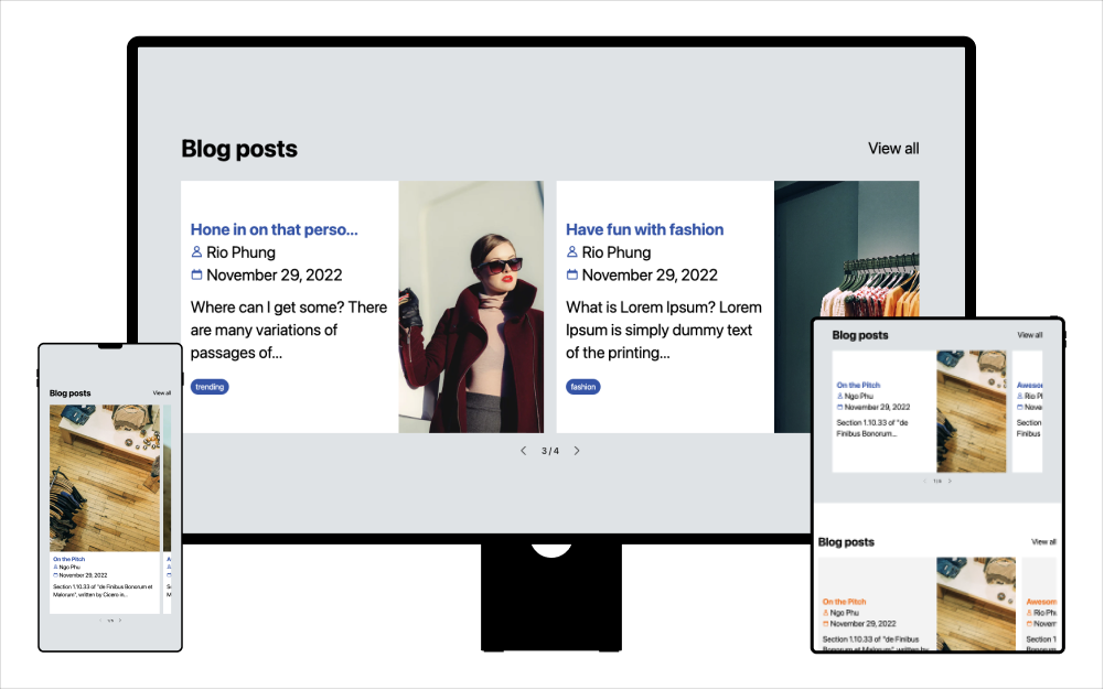 All sections – Puco Sections
